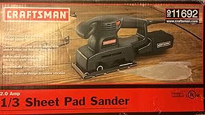 Craftsman 1/3 Sheet Pad Sander 911692 - - Amazon.com