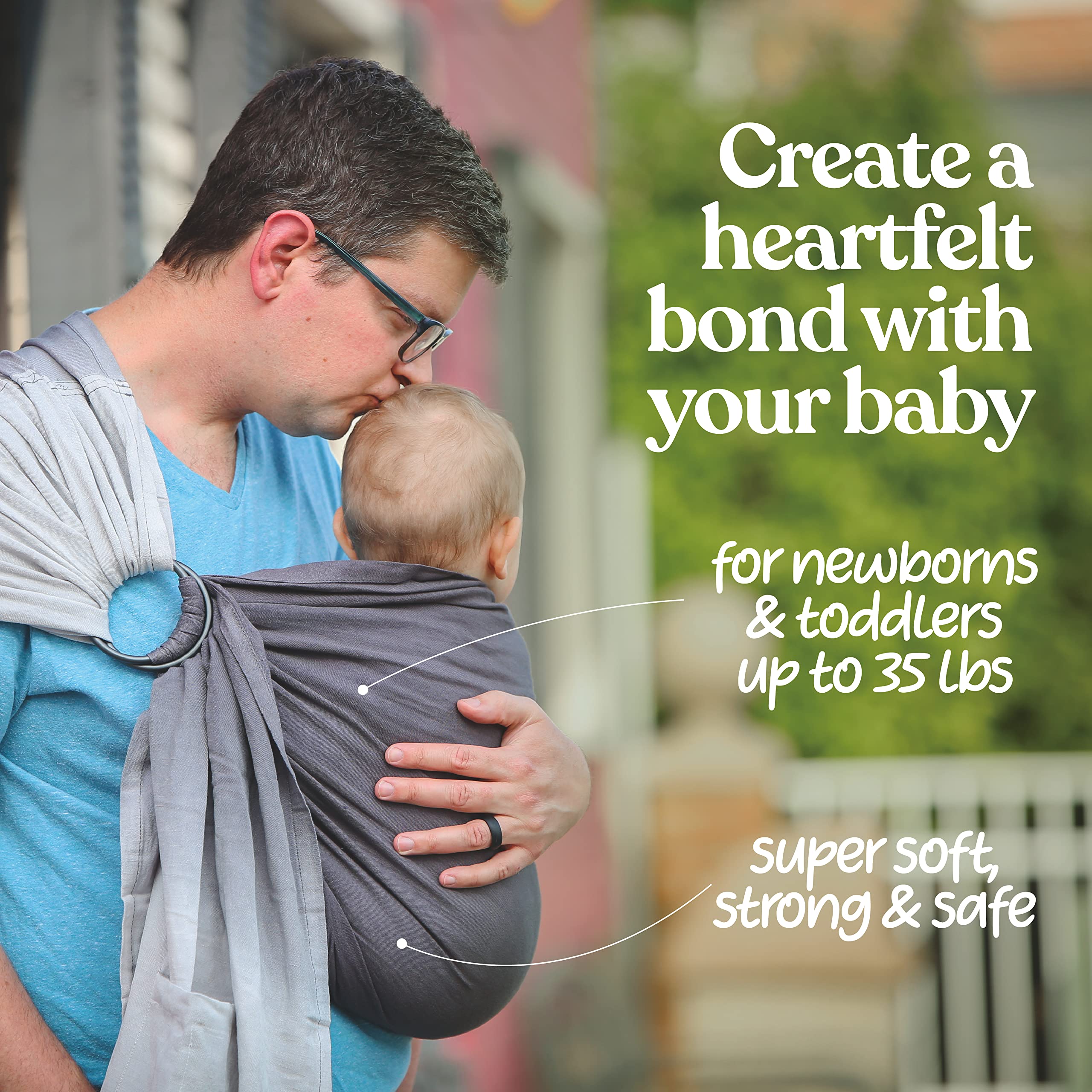 Mua Nalakai Ring Sling Baby Carrier, Soft Linen Baby Sling, Baby Wrap ...
