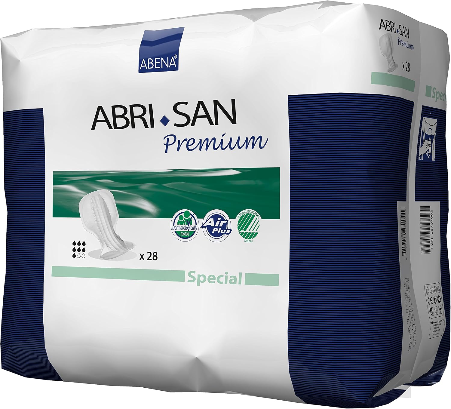 Abena Abri-San Special Air Plus, Faecal Shaped Pad, 2000ml – BigaMart