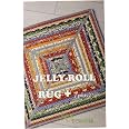 Amazon.com: R.J. Designs Jelly Roll Rug Plus Pattern : Arts, Crafts ...