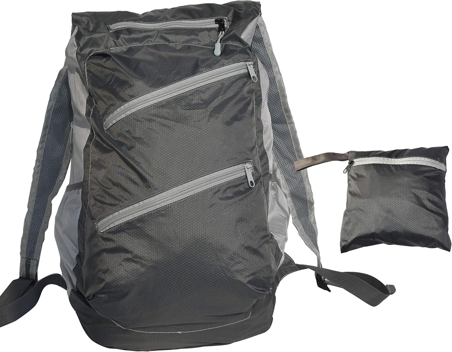 YARWAYER Ultra Lightweight Soft Foldable Backpack Collapsible Folding ...