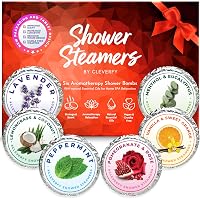 Amazon.com: Cleverfy Shower Steamers Aromatherapy - Compact Pack of 6 ...