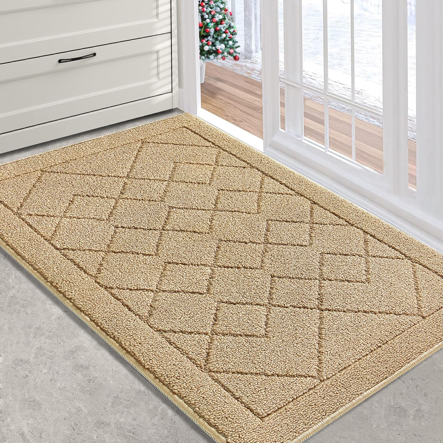REFETONE Indoor Doormat, Front Back Door Mat 24