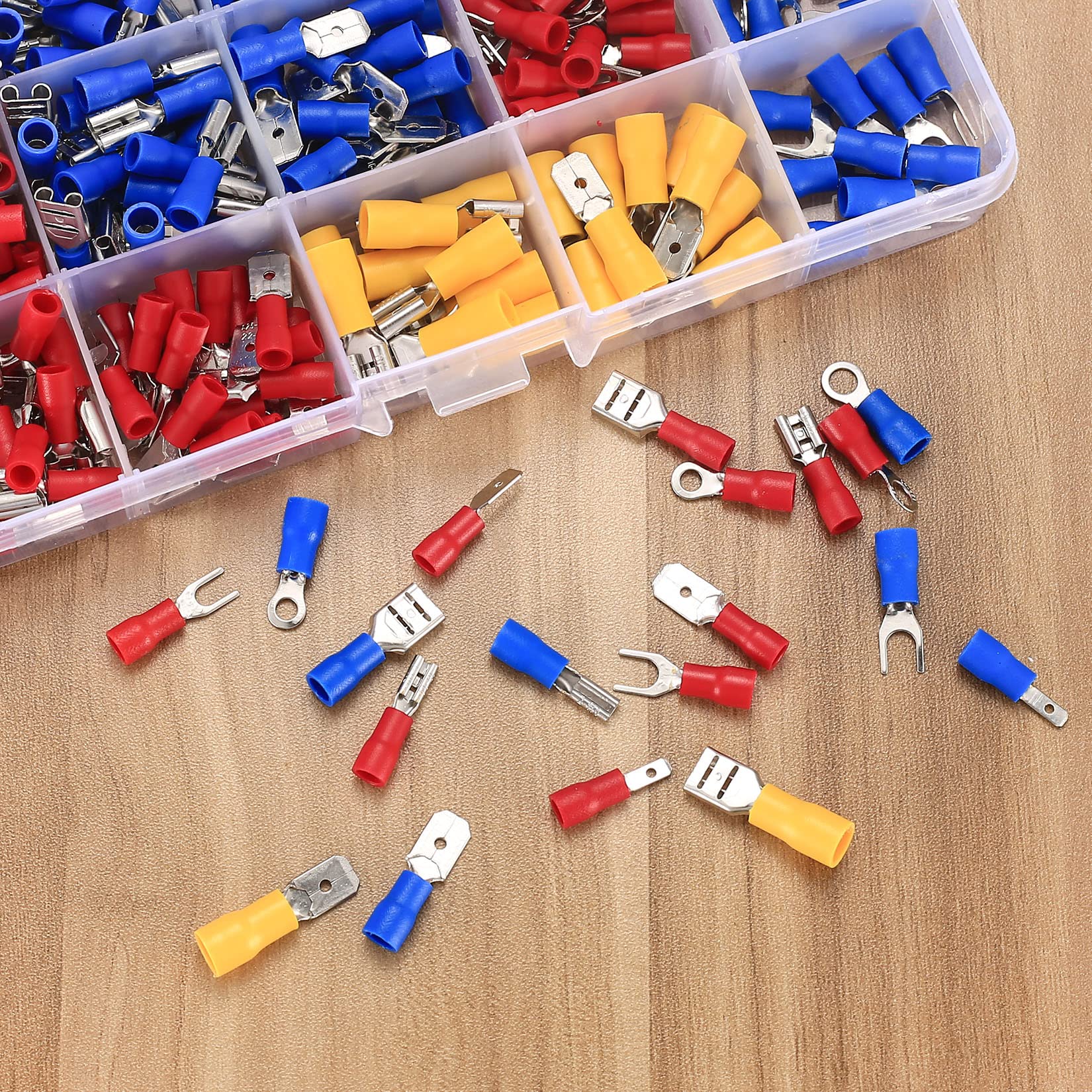 Mua 300 Pcs Electrical Connectors, Insulated Wire Cable Electrical ...