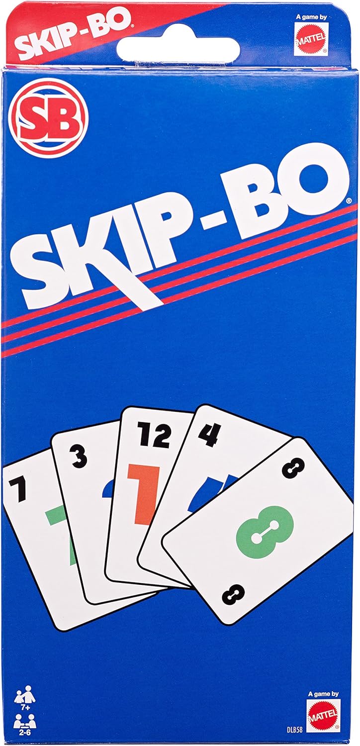 Mattel Games Skip-Bo Retro Game: Amazon.com.mx: Juegos y juguetes