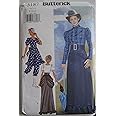 Amazon.com: BUTTERICK PATTERN 3187 GAY 90'S, EDUARDIAN, GIBSON GIRL ...
