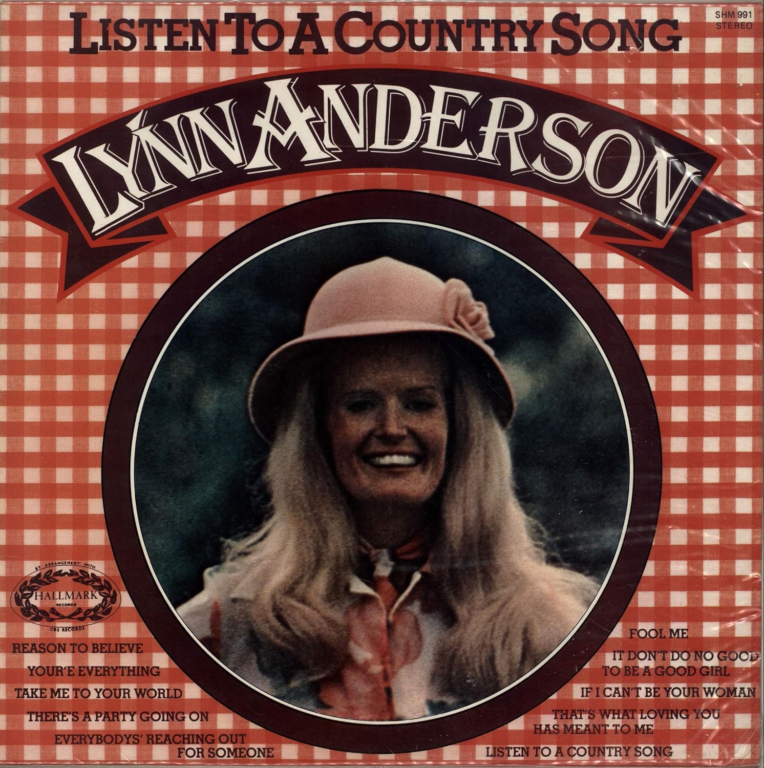 LYNN ANDERSON Listen To A Country Song Vinyl LP: Lynn Anderson: Amazon ...