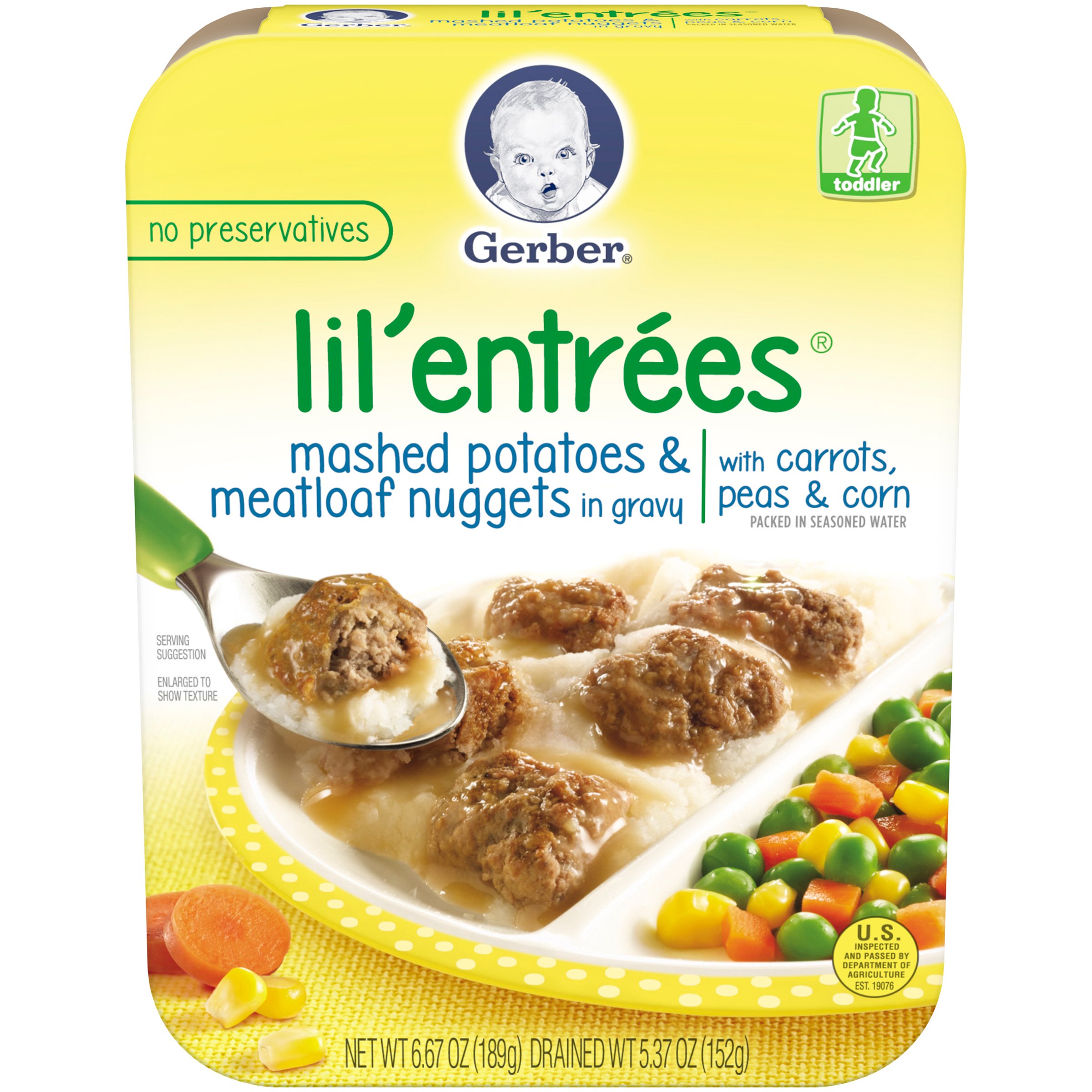 gerber peach cobbler baby food