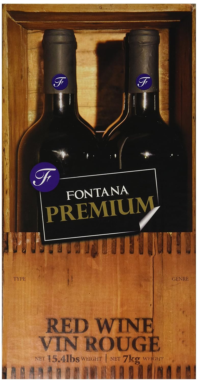 Chardonnay Fontana Wine Making Kit Premium 23 Liters: Amazon.com ...