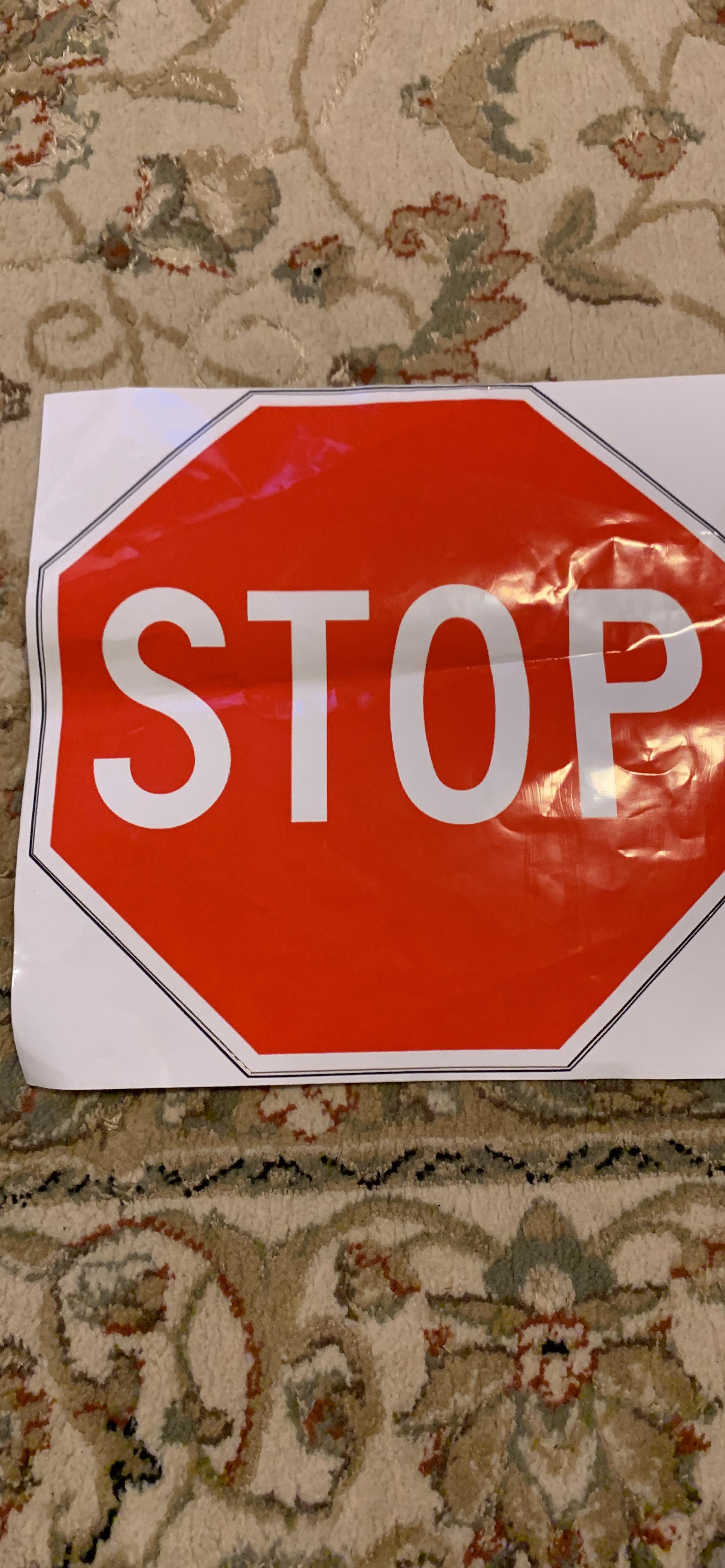 $2/mo - Finance Rogue River Tactical Stop Sign Wall Decal Sticker Large ...