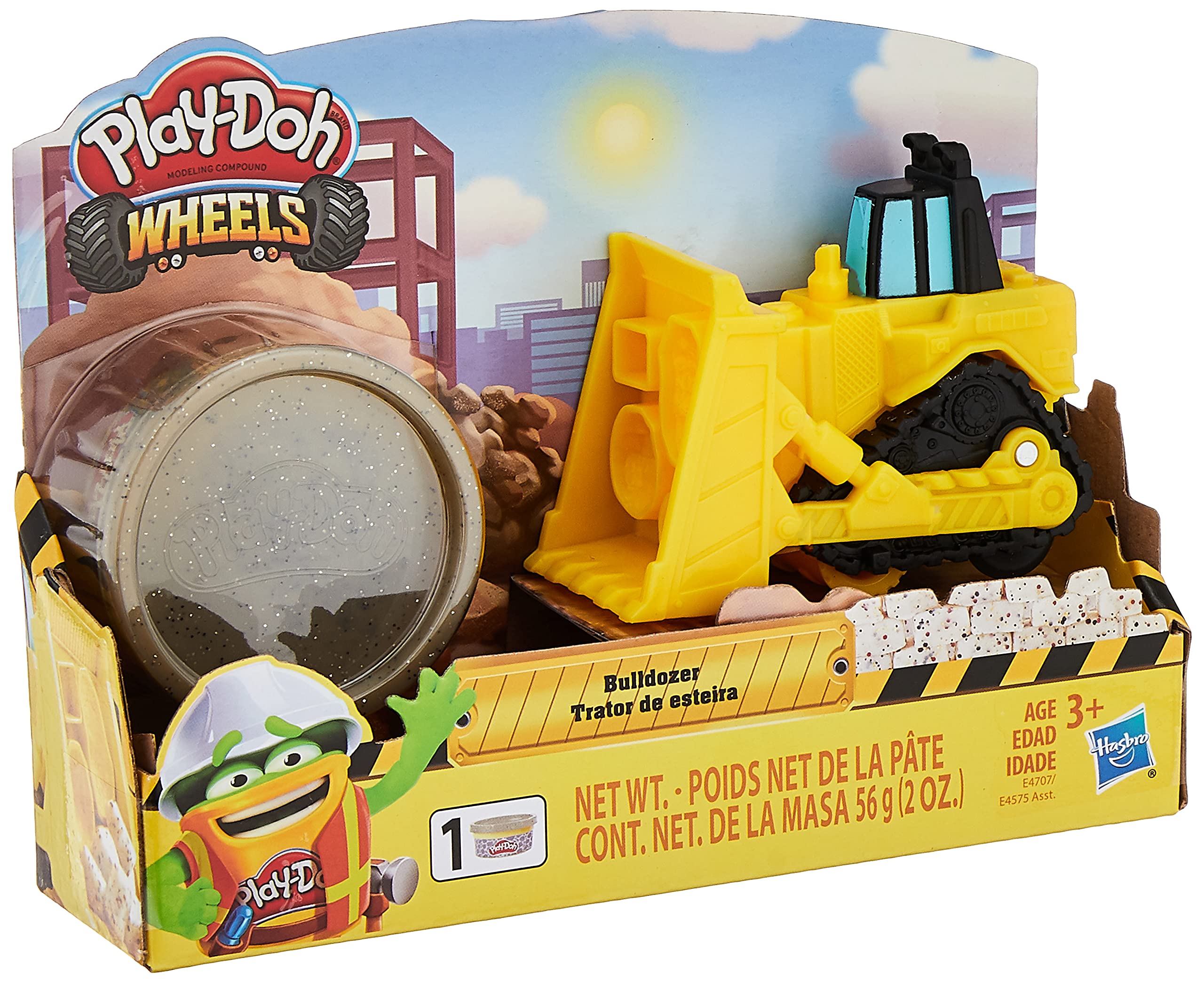 Mua Wheels Mini Bulldozer Toy with 1 Can of Non-Toxic Stone Colored ...