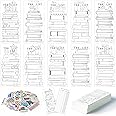 Amazon.com : COcnny Book Bookmarks Reading Marks - 150pcs Read List ...