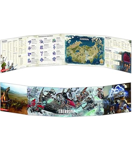 Dungeon Master Screens Dungeons & Dragons The Rise Of Tiamat DM Screen ...