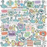 Amazon.com: Marines 50ct Vinyl Large Deluxe Stickers Variety Pack ...