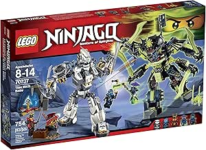 Amazon.com: LEGO Ninjago 70737 Titan Mech Battle Building Kit : Toys ...