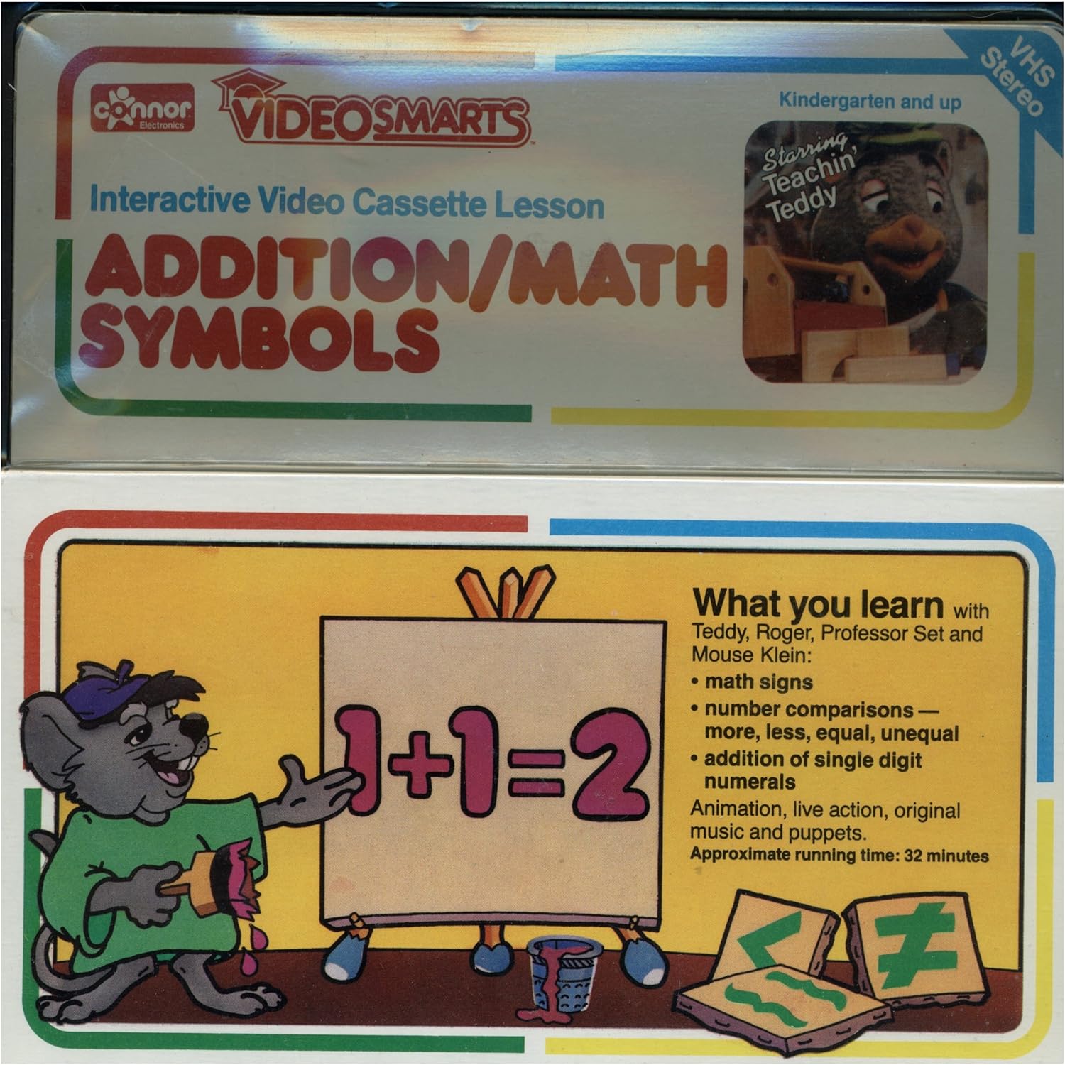 Amazon.com: Videosmarts Interactive Video Cassette Lesson - Addition ...