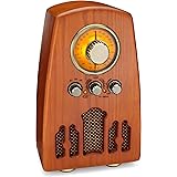 Amazon.com: ClearClick Classic Vintage Retro Style AM/FM Radio with ...