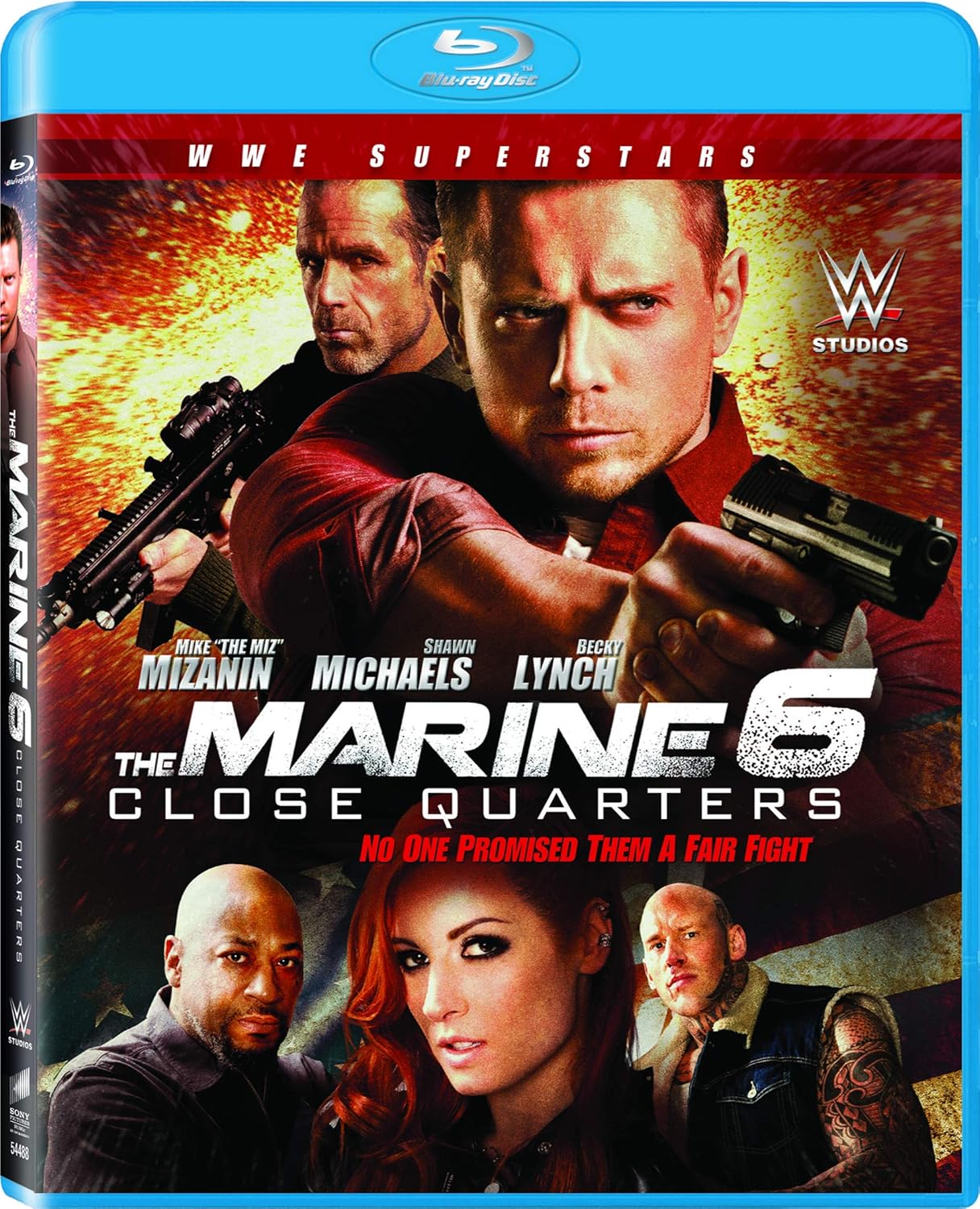 Amazon.com: The Marine 6: Close Quarters [Blu-ray]: Mike 'The Miz ...