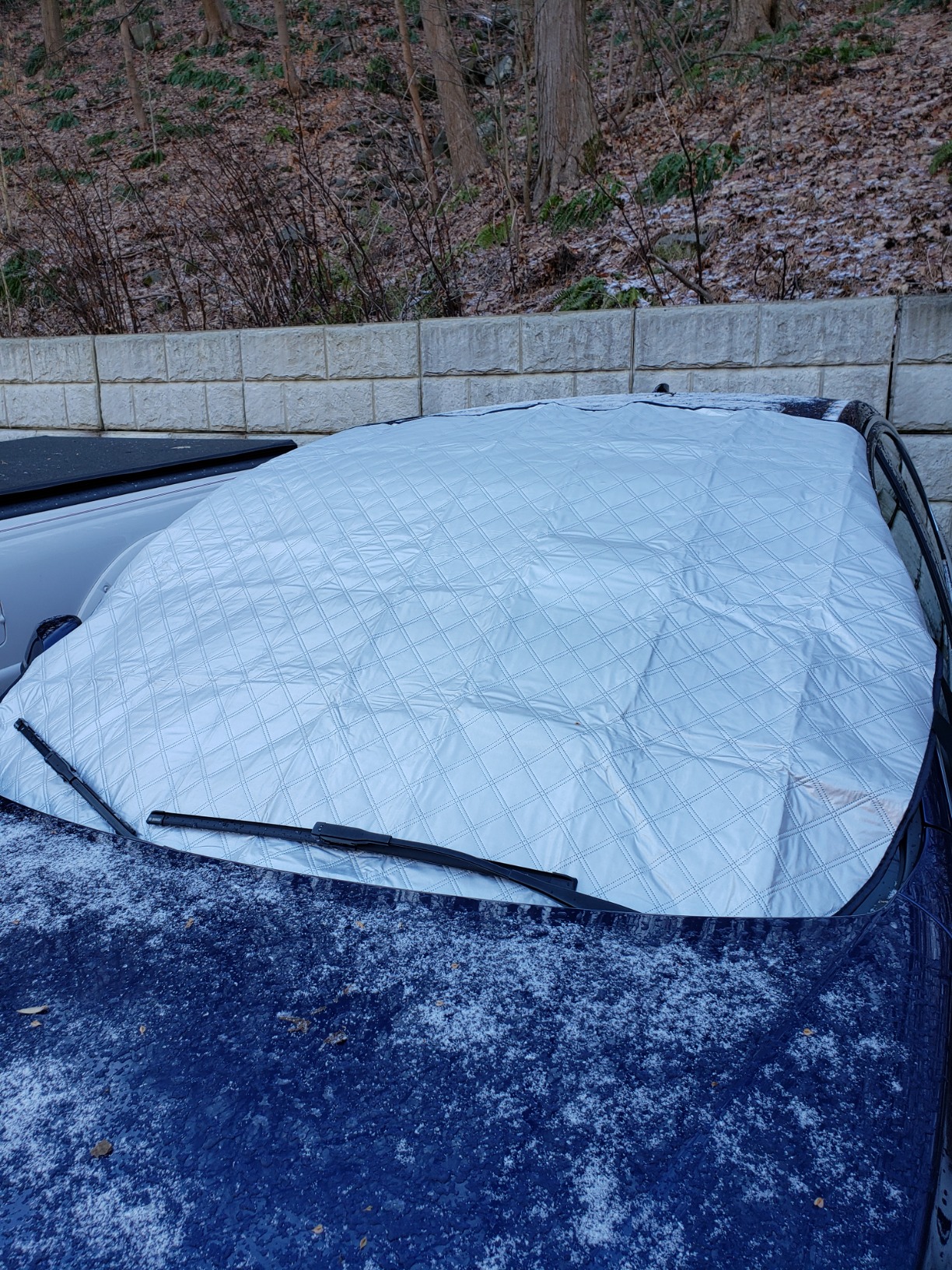 The Quick Removal Magnetic Windshield Snow Tarp Cover – Mebior