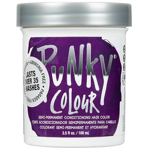Punky Purple Semi Permanent Hair Color - Vegan & Cruelty-Free ...