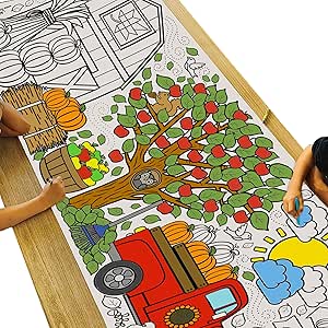 Amazon.com : Tiny Expressions – Giant Coloring Posters or Table Covers ...