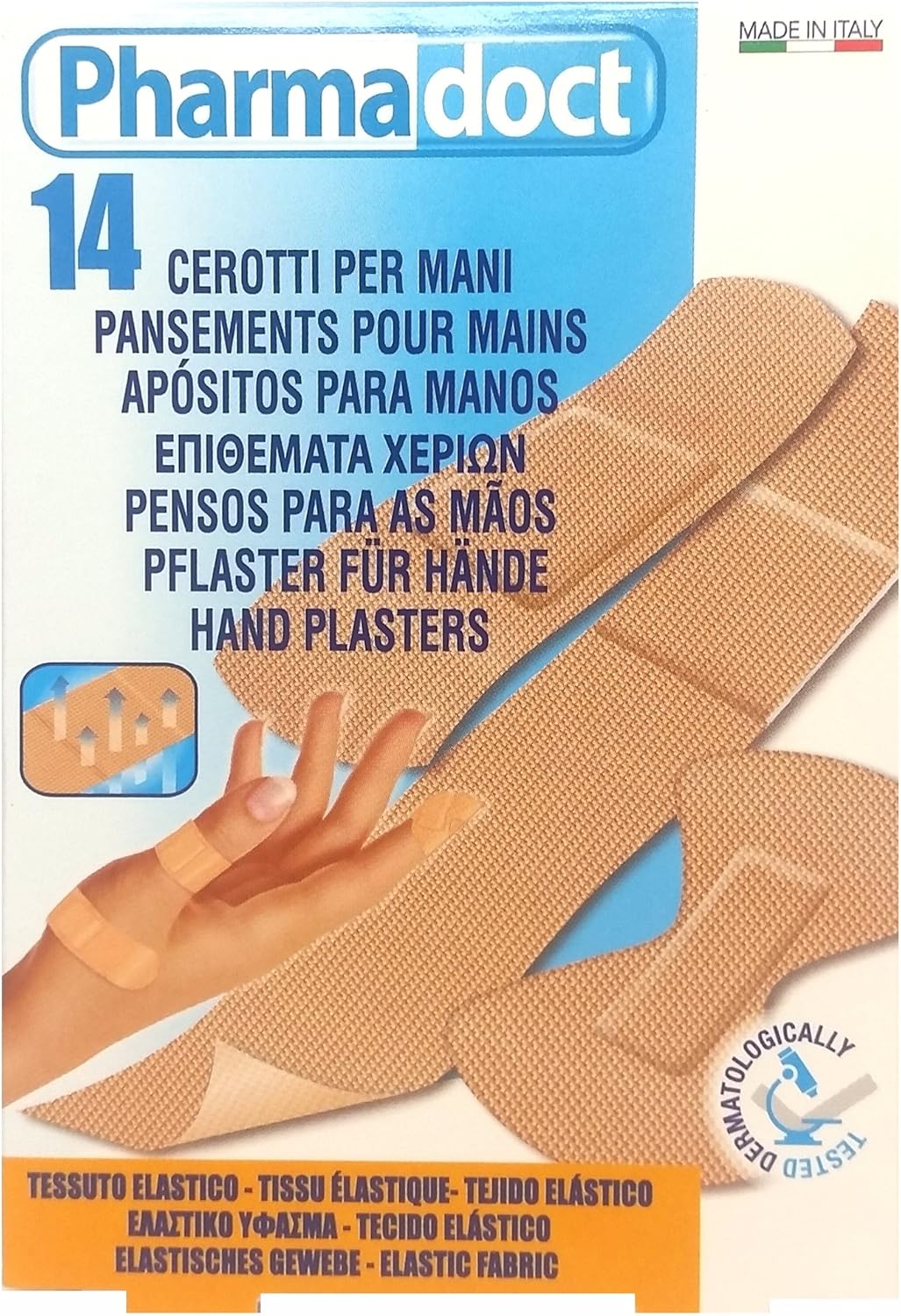 Cerotti Mani e Dita Ergonomici Protezione Ferite -14 CEROTTI in 3 ...