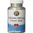 Amazon.com: KAL Calcium Oyster Shell Tablets, 600 mg, 100 Count ...
