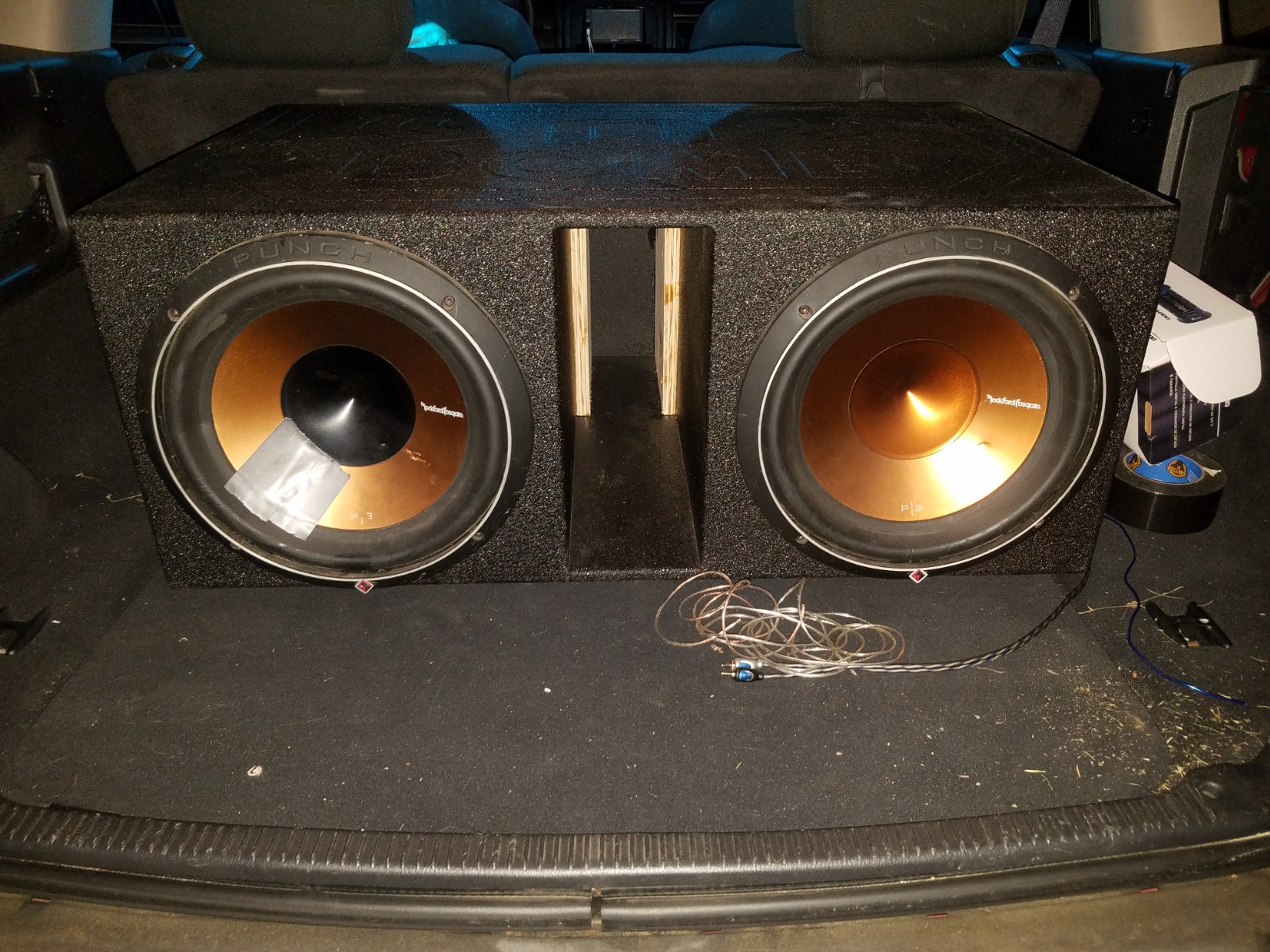 $24/mo - Finance QPower QBOMB12VL 12" Dual Vented Ported Car Subwoofer ...