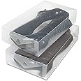 Amazon.com: Whitmor Clear Vue Boot Box - Heavy Duty Stackable Boot ...