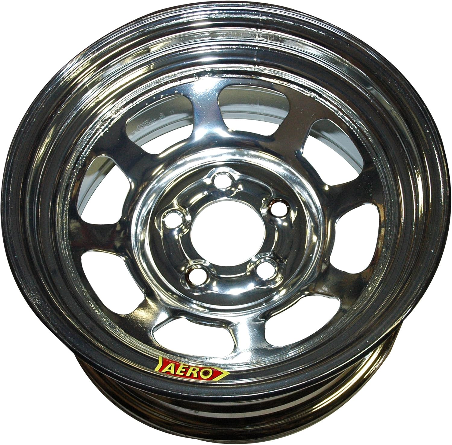 Amazon.com: Aero Race Wheel 50-275035 15X7 3.5IN. 5.00 CHROME: Automotive