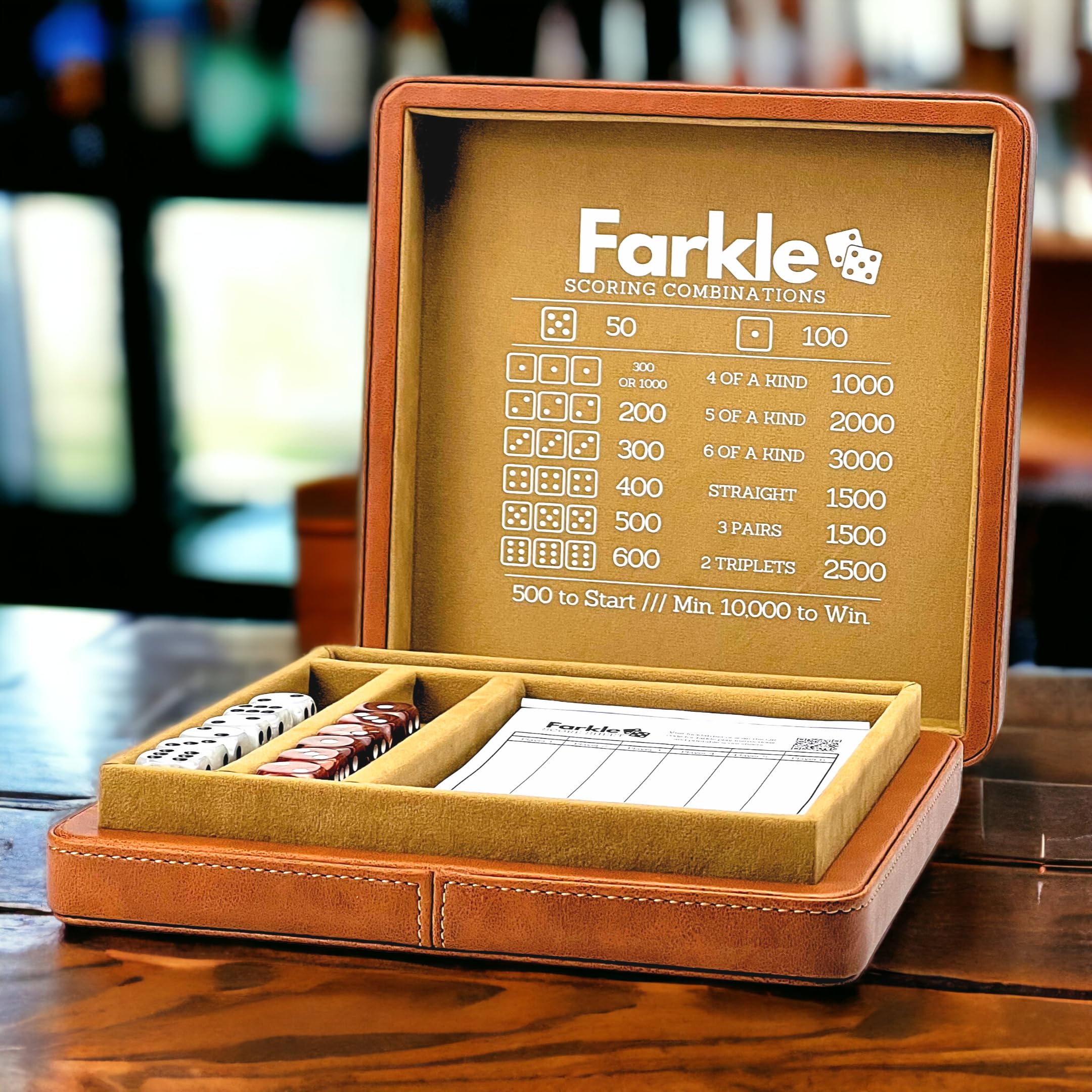 Mua Luck Lab Farkle Dice Tray and Storage Case - Includes Embedded ...