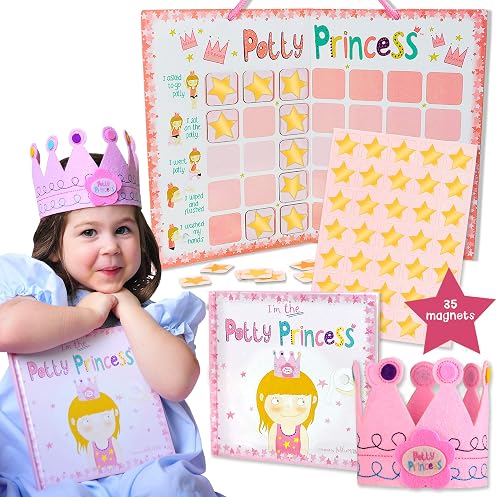 Tickle & Main Potty Princess Training Set - Multicolor, 3-Piece ...