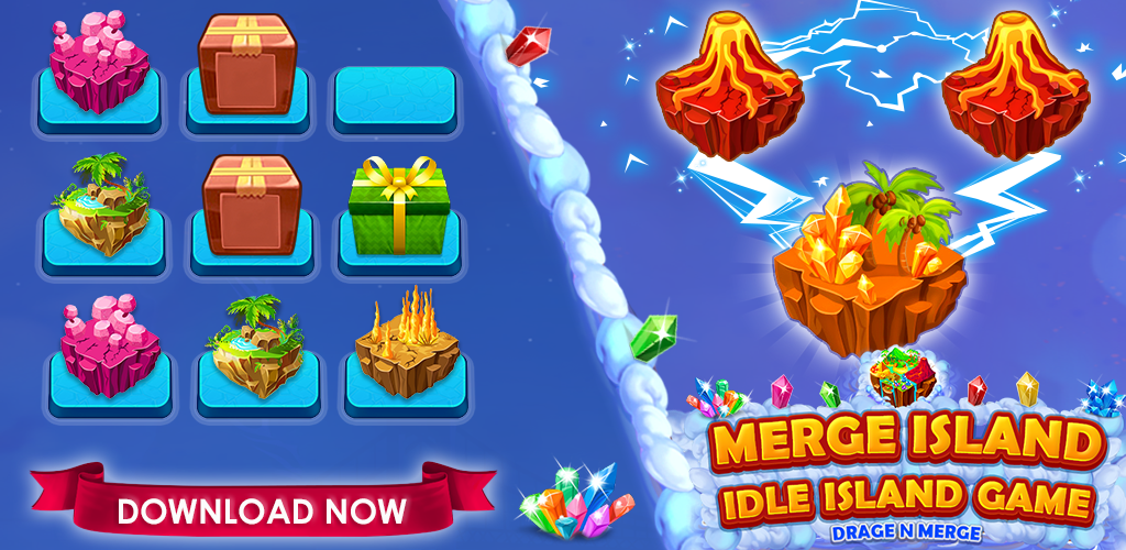 Merge Island : Idle Island Game , Drag N Merge : Amazon.ca: Apps for Android