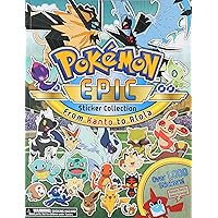 Pokémon Epic Sticker Collection: From Kanto to Alola (1) (Pokemon Epic ...