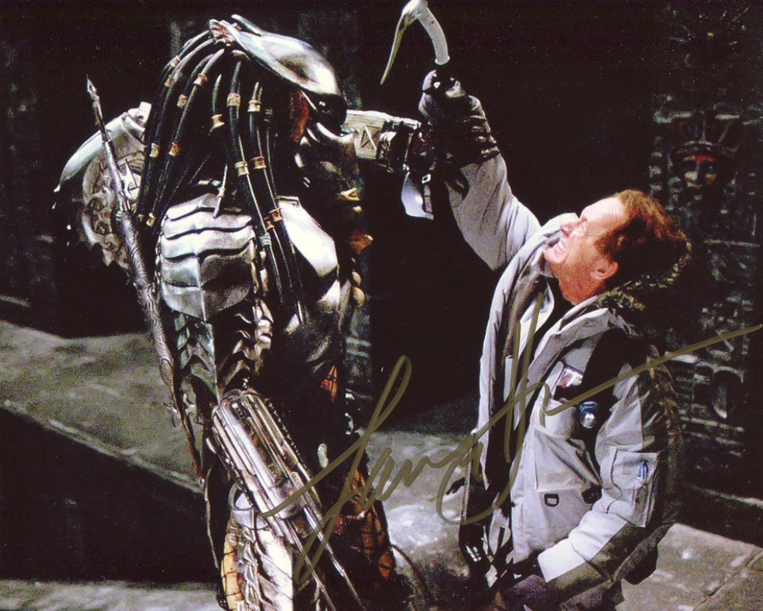 Lance Henriksen Signed / Autographed Alien Vs Predator AvP 8x10 Glossy ...