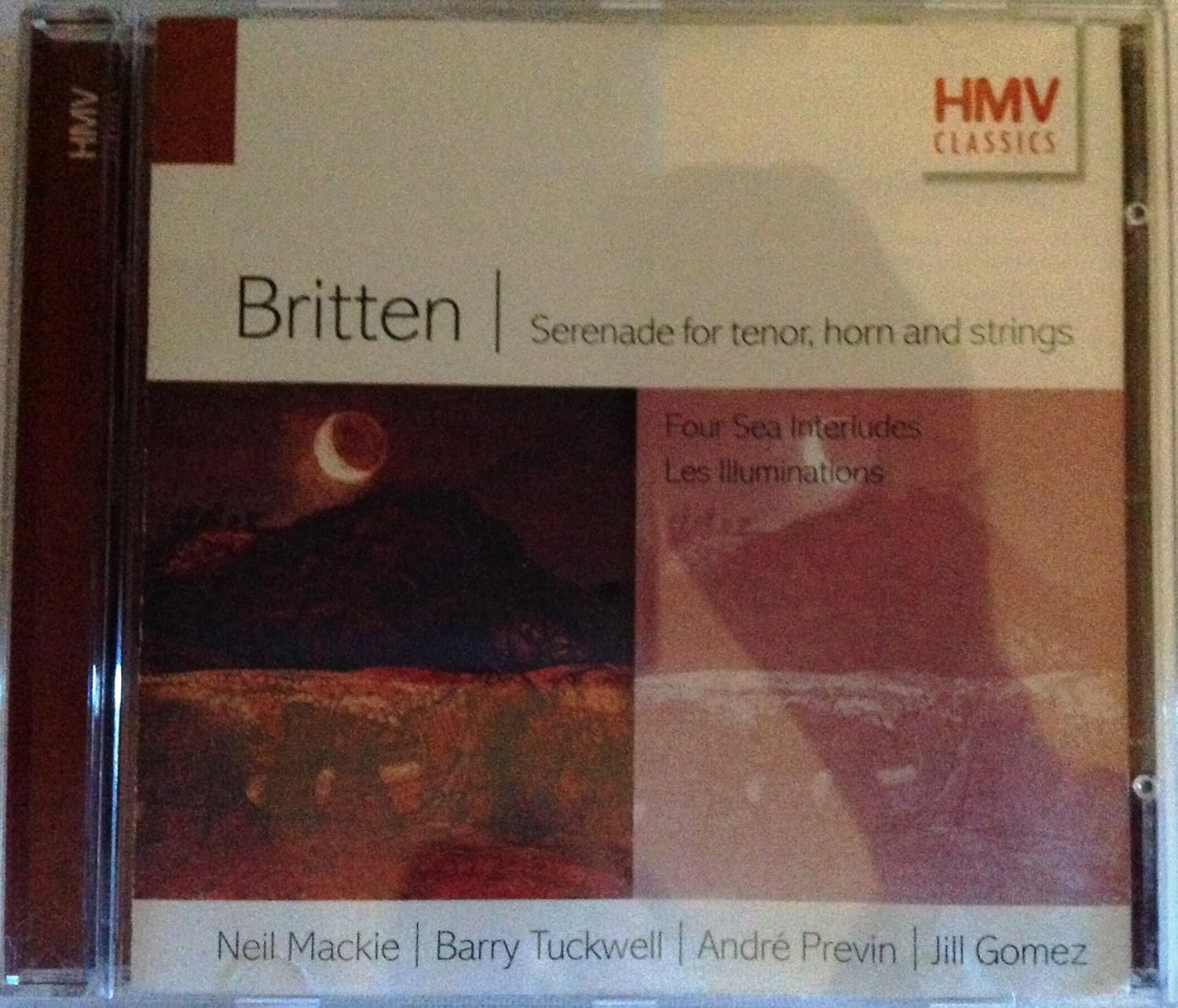 - Britten: Serenade for tenor, horn and strings etc - Amazon.com Music