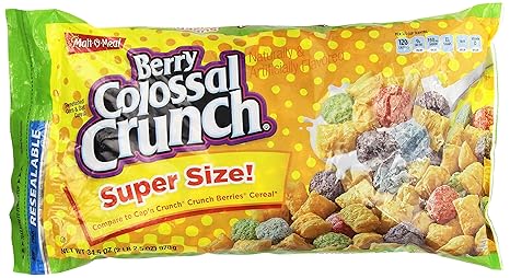 Amazon.com: Mom Brand Berry Colossal Crunch, 34.5 Ounce