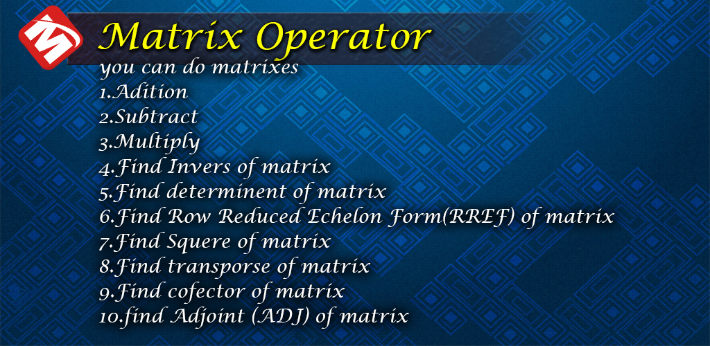 Matrix operator: Amazon.ca: Appstore for Android