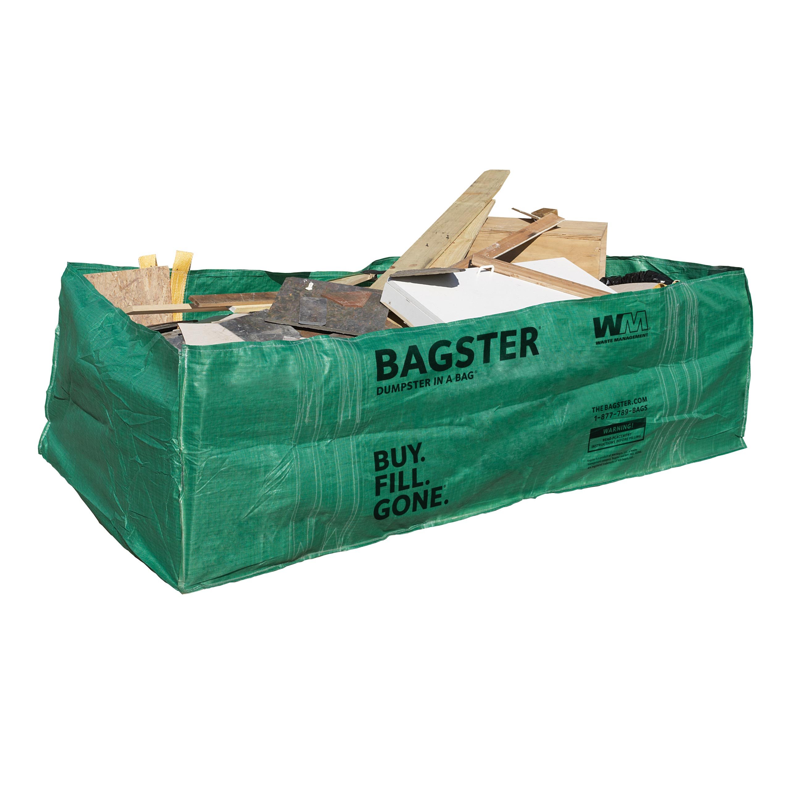 Bagster 3CUYD Dumpster in a Bag