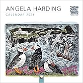 Wall Calendar 2026, Daniel Merriam Art, 12 Months, Large Grid Design ...