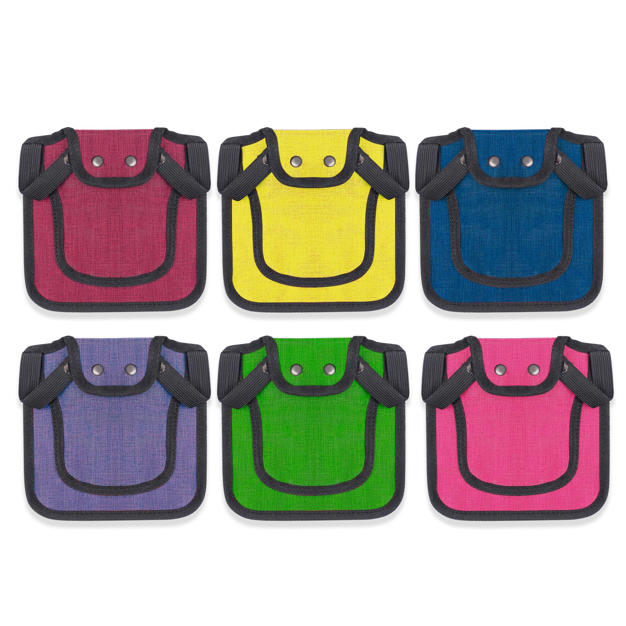 Ajqiomh Set of 6 Chicken Saddle, Hen Saddles with Elastic Adjustable ...