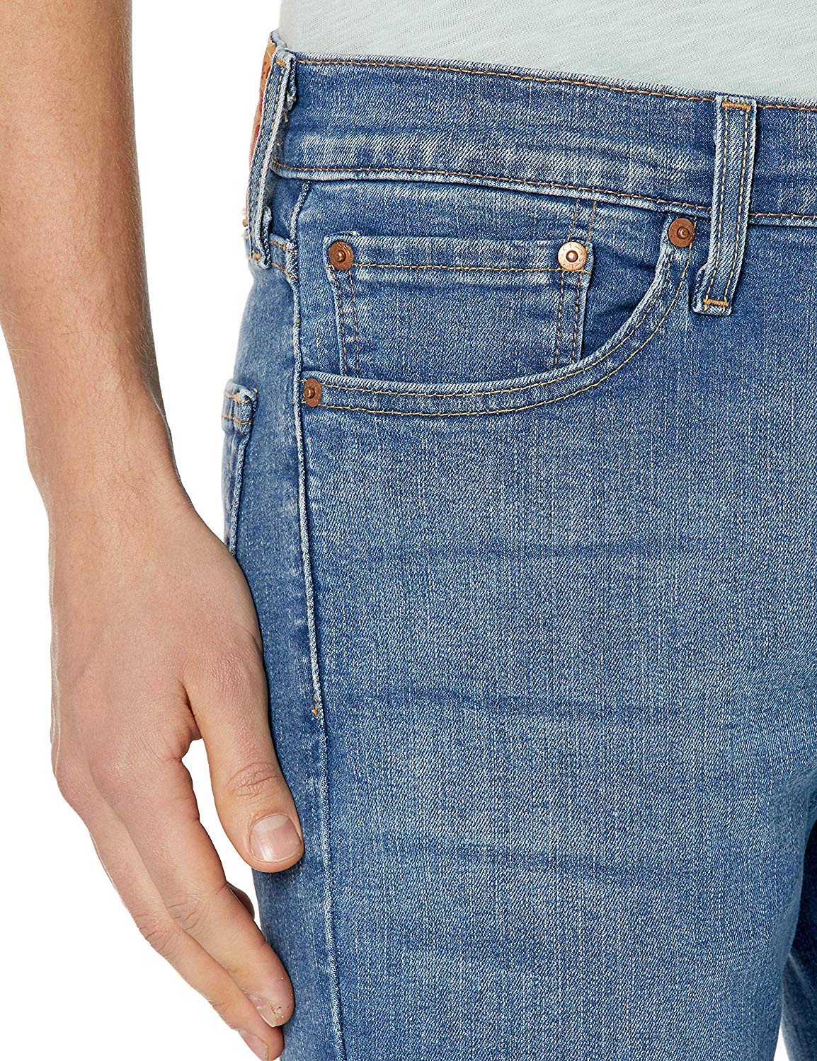 Levis 511 Slim Fit - Advanced Performance Stretch Jean Pickles 31w X ...