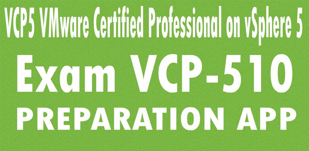 VMWare VCP 5 Exam 510 Free:Amazon.com:Appstore for Android