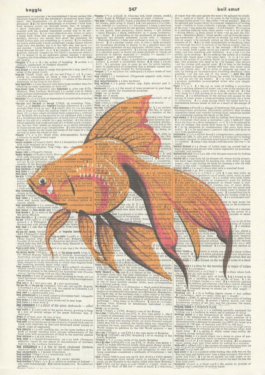 Goldfish Art Print – Fish Art Print - Vintage Art – Vintage Goldfish ...