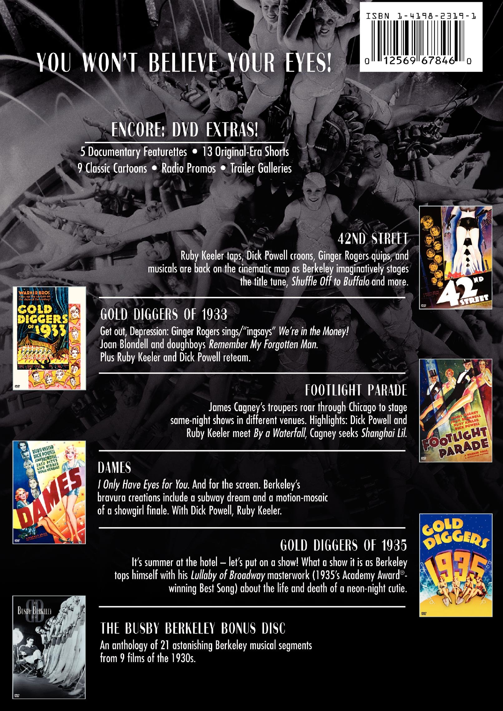 Mua The Busby Berkeley Collection (Footlight Parade / Gold Diggers of ...