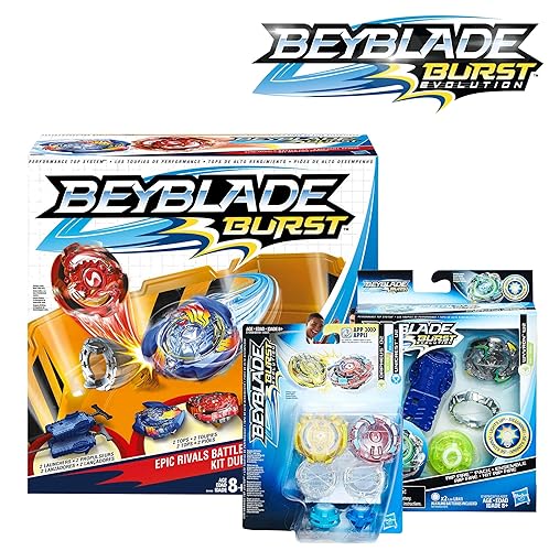 BEYBLADE Burst Bundle Exclusive - Epic Rivals Battle Set, Rip Fire ...