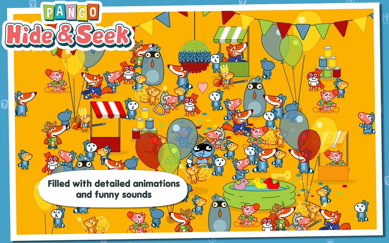 Pango Hide and Seek : Search and find game for kids 3 - 6 years:Amazon ...