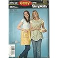 Amazon.com: Simplicity 3670, Misses' Apron, One Size : Arts, Crafts ...