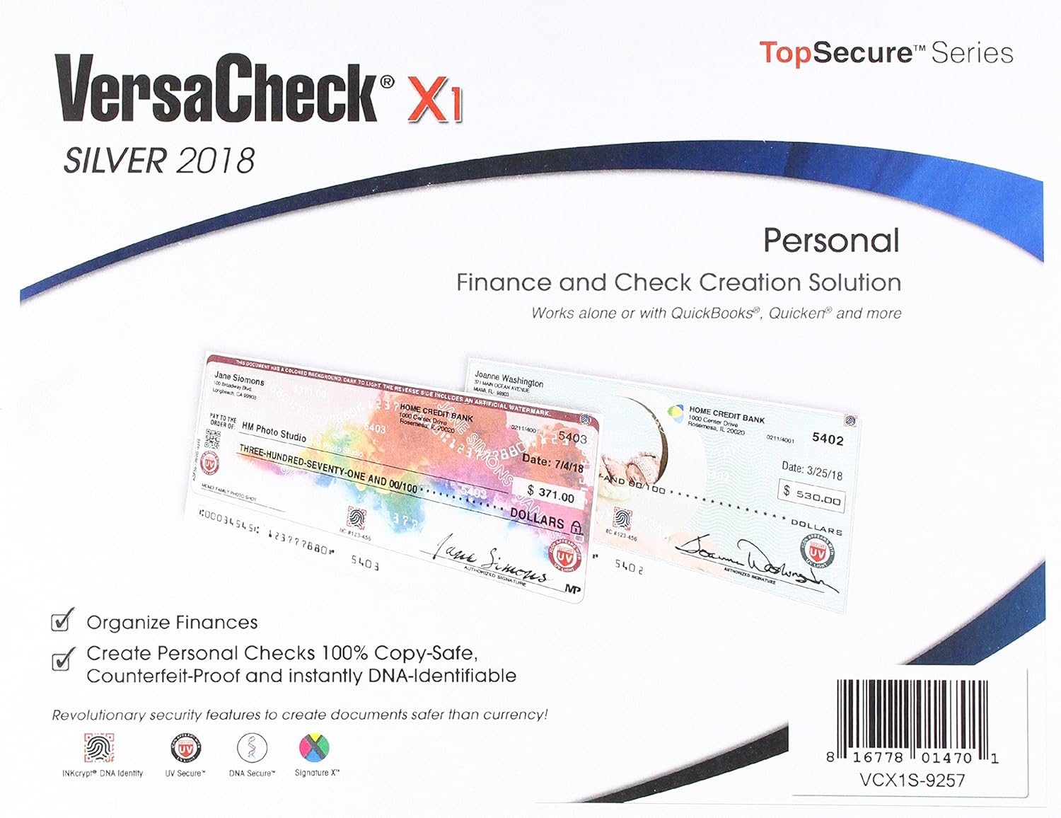 Versacheck Template Download