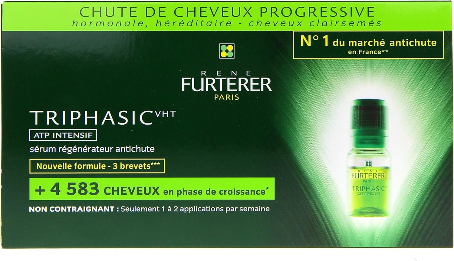 Rene Furterer Triphasic Regenerating Hair Loss Serum (For Progressive ...